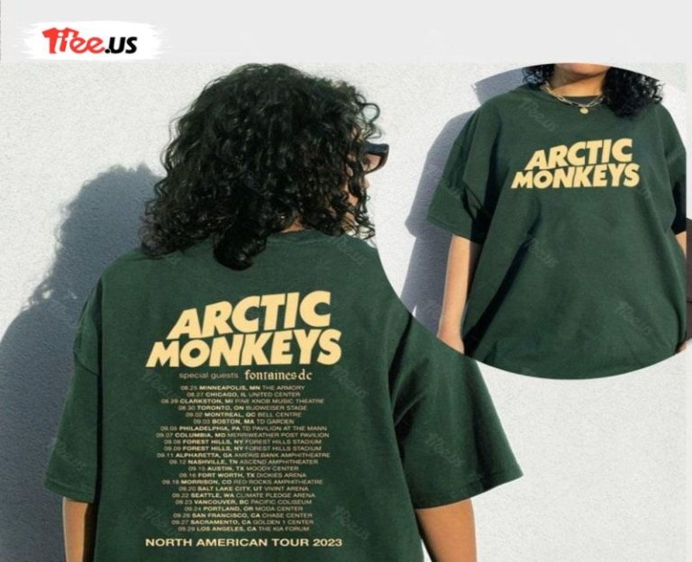 Rock Out in Style: Arctic Monkeys Merchandise Collection Unveiled ...